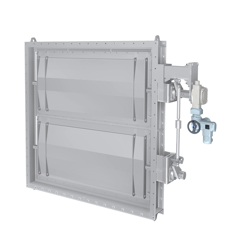 Combination / tandem louver dampers | Rectangular | DSM Tech